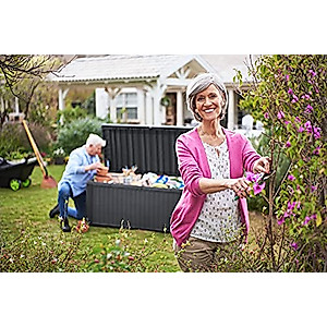 Keter Garden Storage Box Sumatra 511 L, Graphite