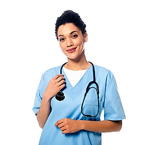 Dixie EMS Dual Head Stethoscope, Fully Functioning Stethoscope for Doctors, Nurses, EMTs, Cosplay, Role Play, Halloween, etc. – Stealth Black