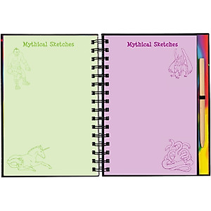 Scratch & Sketch Dragons & Mythical Creatures (Trace Along)