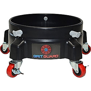 Grit Guard Bucket Dolly - Black