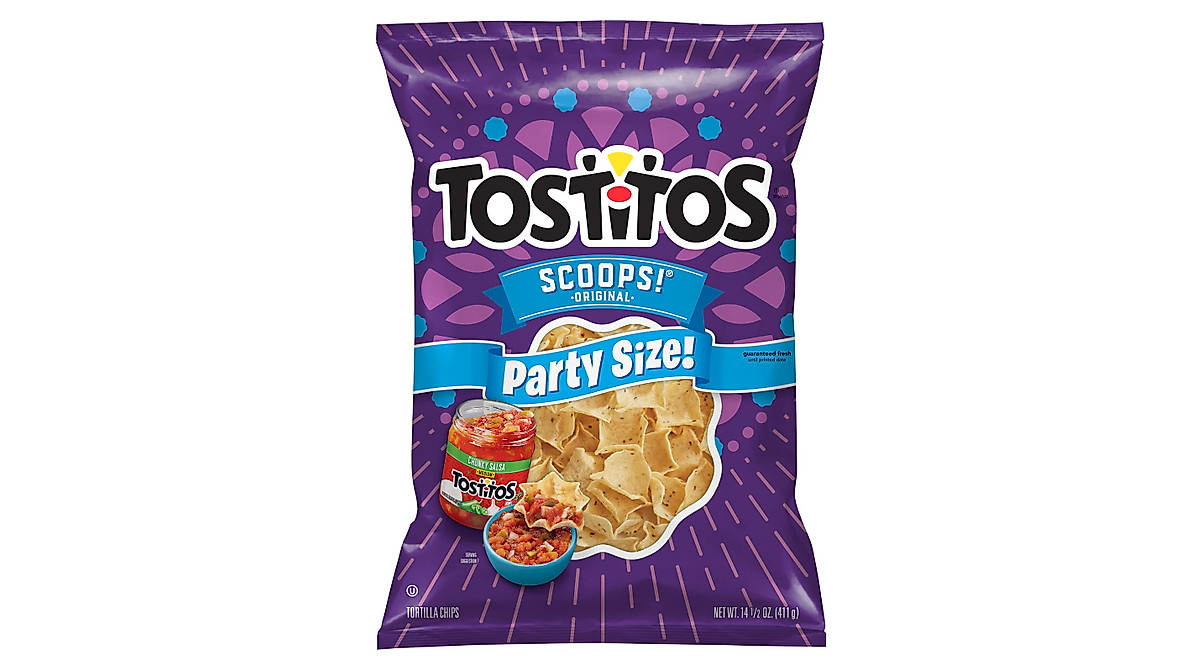 Tostitos Scoops Tortilla Chips Party Size | Delicious Gluten-Free Snack