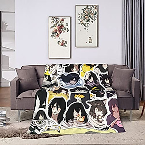 Blanket Aizawa Shota Soft and Comfortable Warm Fleece Blanket for Sofa,Office Bed car Camp Couch Cozy Plush Throw Blankets Beach Blankets