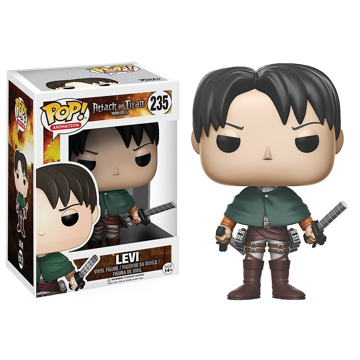 Funko POP Anime Attack on Titan Levi Ackerman Action Figure