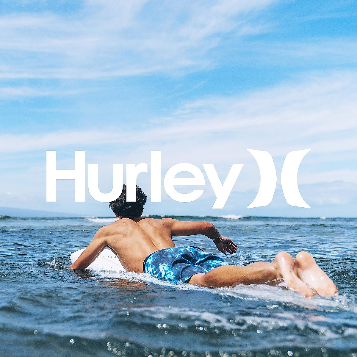 Hurley Men's One and Only 20" Board Shorts, Black/Black, 33
