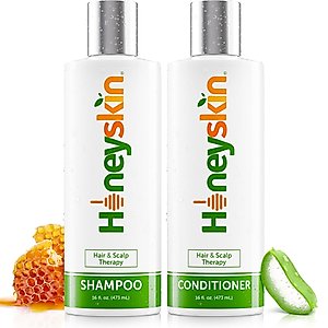Manuka Hair Growth Shampoo and Conditioner - Best for Thinning, Hair Loss, Color-Treated, and Dry Scalp - Hydrating, Sulfate-Free Formula