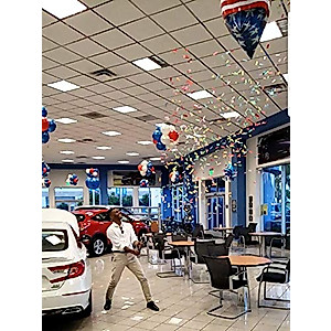 Legend & Co. 12 Inch Confetti Cannons Multicolor, (5 Pack) Biodegradable and Air Powered | Launches 20-25ft | Celebrations, New Year's Eve, Birthdays and Weddings