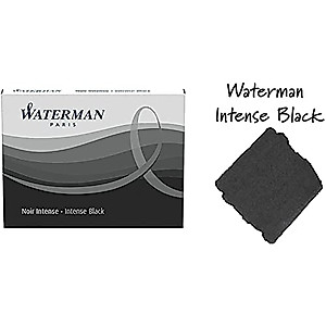 WAT52021 Refill Cartridges for Waterman Fountain Pens (2-Pack)