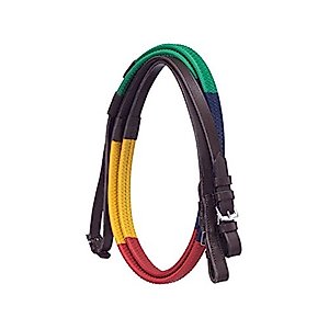 Rubber Grip Schooling Reins