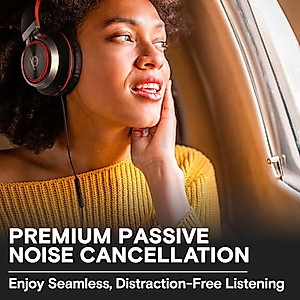 ARTIX CL750 On-Ear Headphones for Laptop, Computer, Cell Phone & Tablet with 3.5mm Jack — Adults & Kids Headphones Wired, Headphones Plug in, Head Phones for Laptop, Headphones with Wire (Aux 3.5 mm)