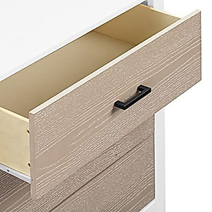 Carter's by DaVinci Radley 3-Drawer Dresser in White & Coastwood