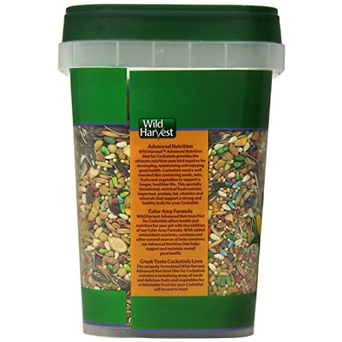 Wild Harvest WH-83541 Wild Harvest Advanced Nutrition Diet for Cockatiels, 4.5-Pound
