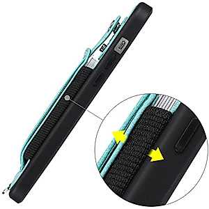 TOOVREN iPhone 13 Pro Max Case Wallet, Compatible with iPhone 13 Pro Max Case with Card Holder Kickstand Adjustable Detachable Necklace, iPhone Lanyard for iPhone 13 Pro Max 6.7 inch 2021 Green