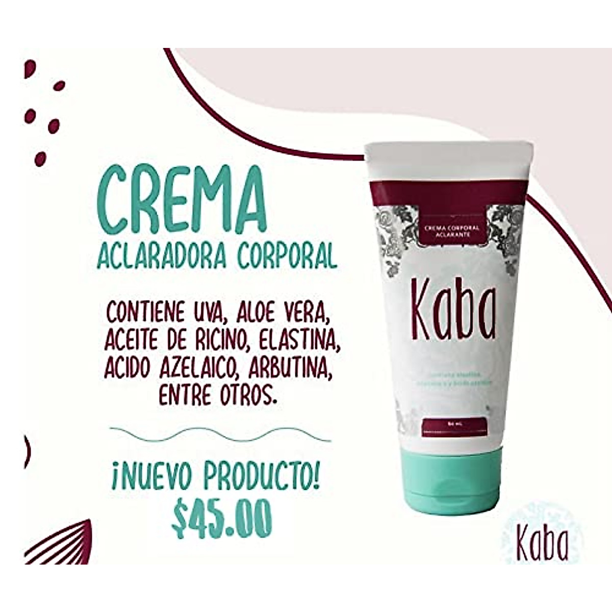 KABA CREMA CORPORAL ACLARANTE