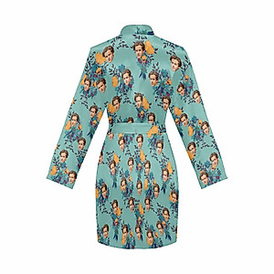 M YESCUSTOM Custom Funny Short Pajama Set - Personalized Christmas Face Pajama Set with Photo, Custom Funny Pajamas Sleepwear for Woman, PJ Set Gift for Women Girlfriend Wife