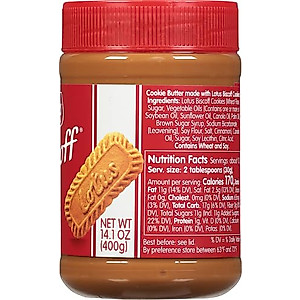 Lotus Biscoff Cookie Spread, 14 Oz