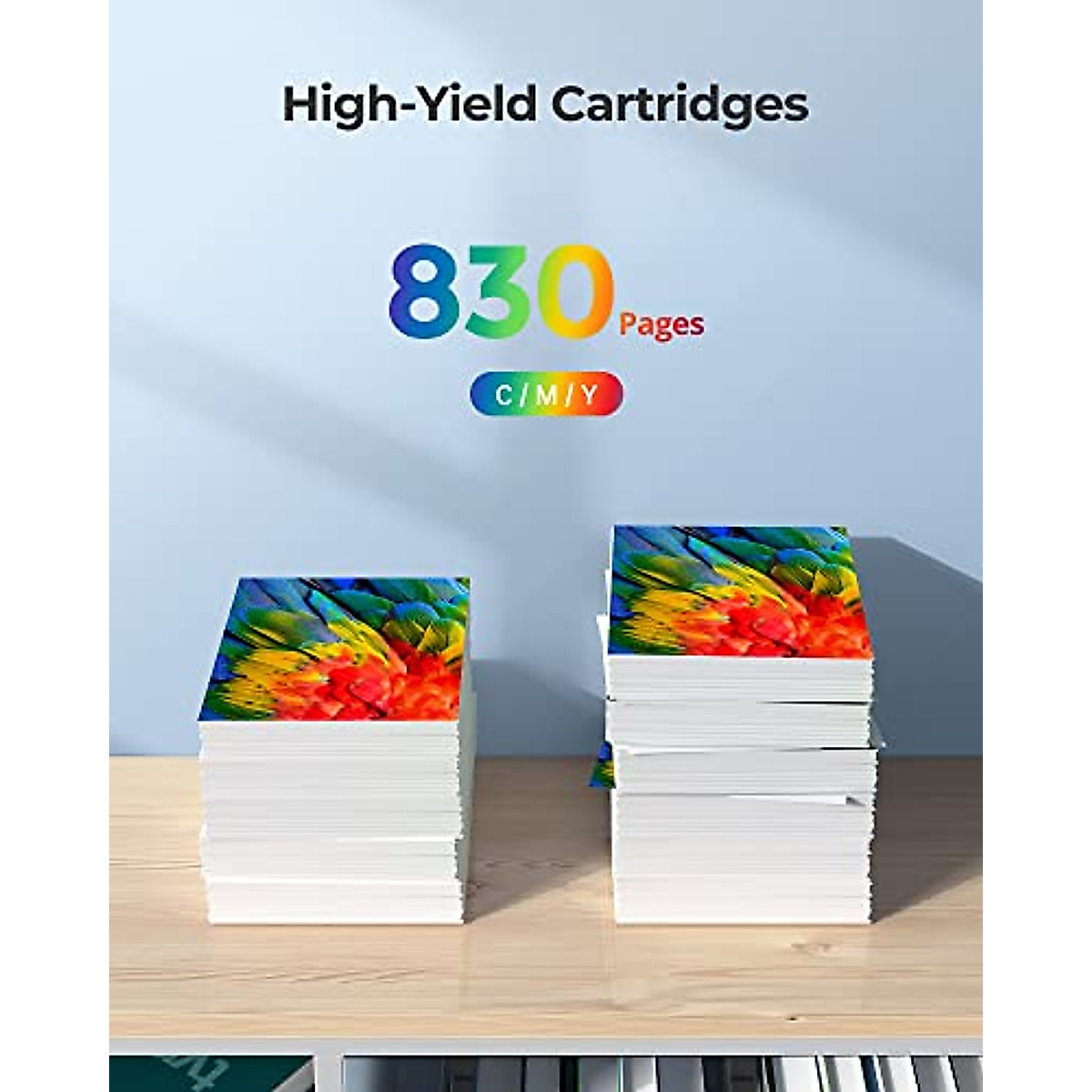 CLI-281XXL Compatible Ink Cartridge Replacement for Canon 281 Ink Cartridges Combo Pack High Yield Use to PIXMA TR7520 TR8520 TR8500 TR8600 TR8620 TS6120 TS6220 TS8120 TS8220 TS9120 Printer (3 Pack)