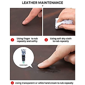 CataPurus Top Grain Leather 13.3" Slim Laptop Folio Case Protector, Vintage Open Style, Fully Handmade, Compatible with MacBook Pro 13.3" MacBook Air M1/M2 ZENBOOK 13.3" & Other PC, Black 13.3 Inch