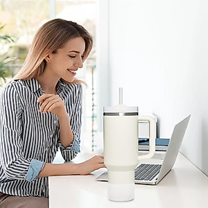 HEYSKAY 2pcs Protective Flask Silicone Boot Cover Base for 20-40oz Stanley Tumbler, 12-24oz Hydro Flask Water Bottle. Compatible with All Water Bottles with Bottom Width of 2.85in