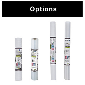 Smart Design Wire Rack Shelf Liner - Ribbed Grip - 18 Inch x 4 Feet - NSF Certified - for Steel Metal Shelves - Home Garage and Kitchen - Clear