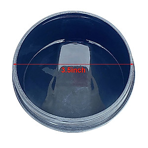 Veterger 2 Pack Replacement Parts Cup with Lid,Compatible with Ninja Blender Auto iQ BL480 BL482 BL642 NN102 BL682 BL450 BL2013 (2 12oz)