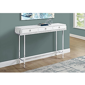 Monarch Specialties ACCENT TABLE, WHITE