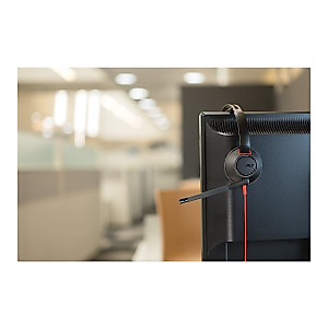 Poly - Blackwire 5220 USB-C Headset (Plantronics) - Wired, Dual Ear (Stereo) Computer Headset with Boom Mic - USB-C, 3.5 mm to connect to your PC, Mac, Tablet and/or Cell Phone