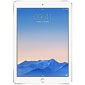 Apple iPad Air 2 MH1J2LL/A 9.7-Inch, 128GB (Gold) (Renewed)