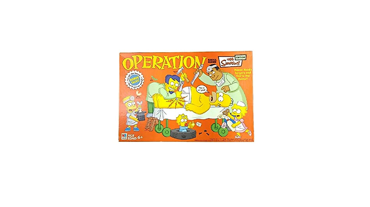 Hasbro Operation Simpsons - Fun Family Game