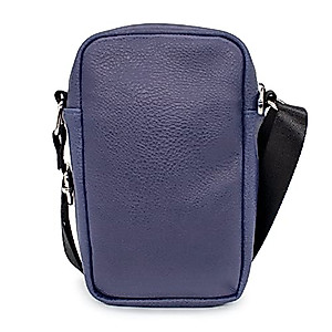 Buckle Down Star Wars Bag, Cross Body, The Mandalorian, The Child, Baby Yoda Carriage Pod Poses Navy, Vegan Leather