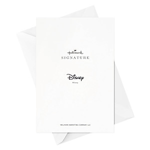 Hallmark Signature Blank Card (Disney Princess Dresses)