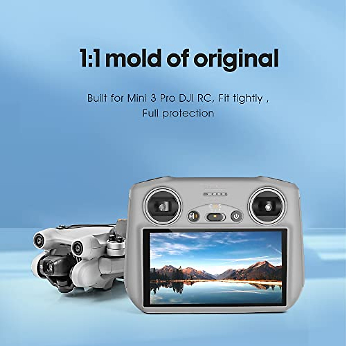 STARTRC Mini 3/Mini 3 Pro RC Protective Silicone Case Cover Sleeve for DJI Mini 3/Mini 3 Pro RC Remote Controller Accessories