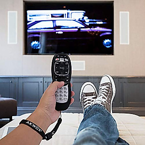 2-Pack AKWOX Silicone Protecitve Case for DirecTV RC73 Remote Control, Anti-Slip with Lanyard Shockproof Case Cover Compatible with DirecTV RC70,RC70H,RC71,RC71H,RC72,RC73B