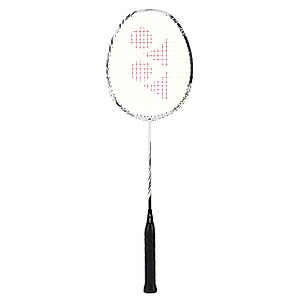 YONEX Astrox 99 Play Graphite Strung Badminton Racket with Full Racket Cover (White Tiger) | for Intermediate Players | 83 Grams | Maximum String Tension - 28lbs