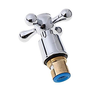 NPQPNAFC Hook Holder,Shower Bracket 1Set Copper Cross Handle Bath Sink Faucet Handle for Kitchen Bathroom Accessory Bracket
