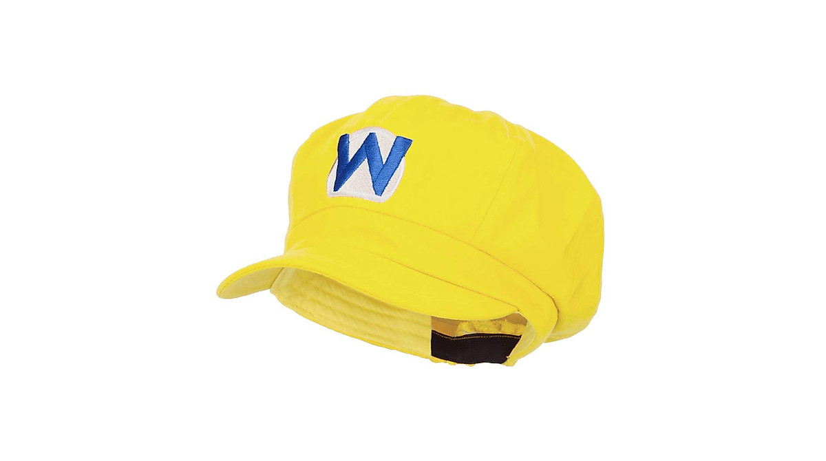 Wario Waluigi Embroidered Newsboy Cap - e4Hats.com