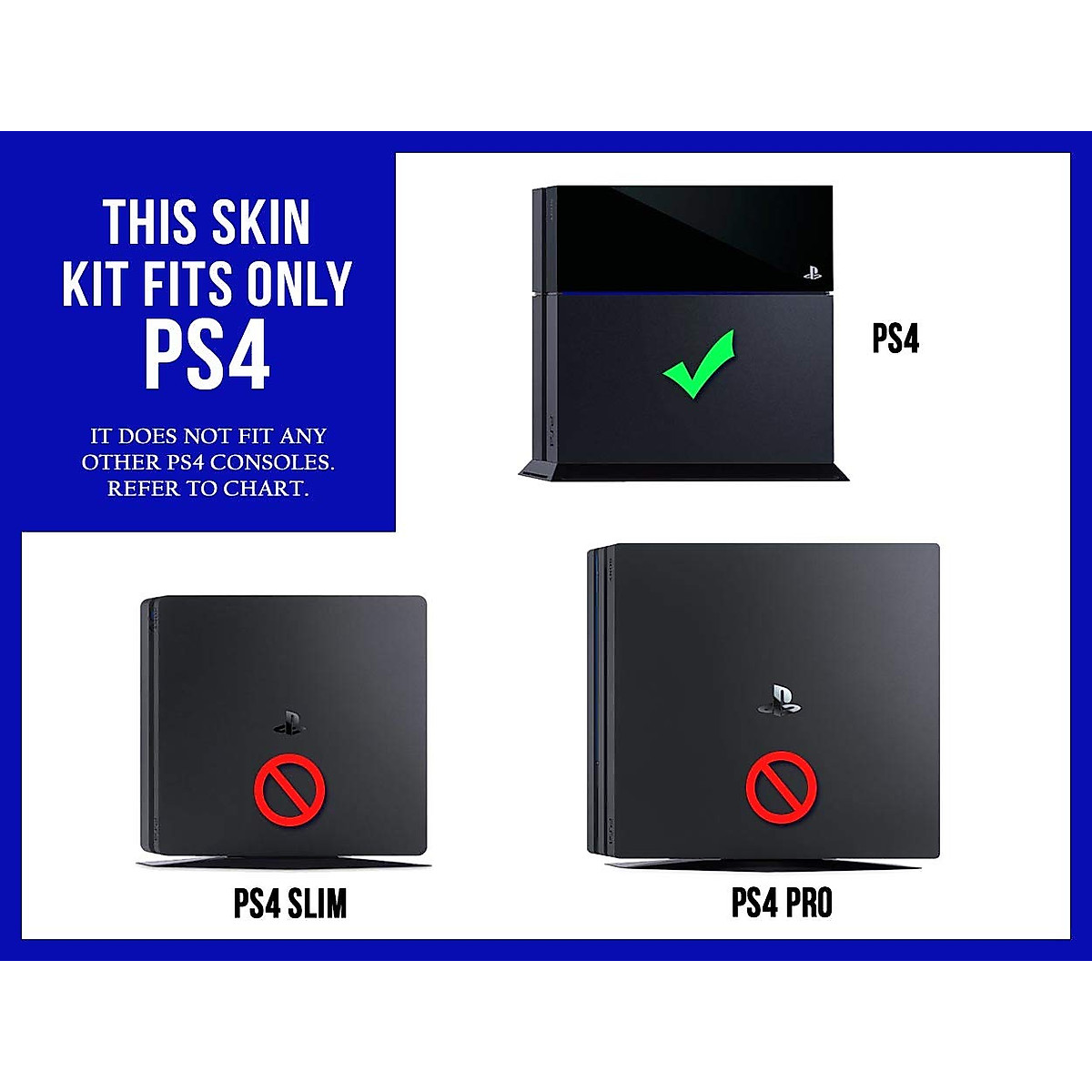 Rockin Red - Vinyl Decal Mod Skin Kit by System Skins - Compatible with PlayStation 4 Console (PS4)