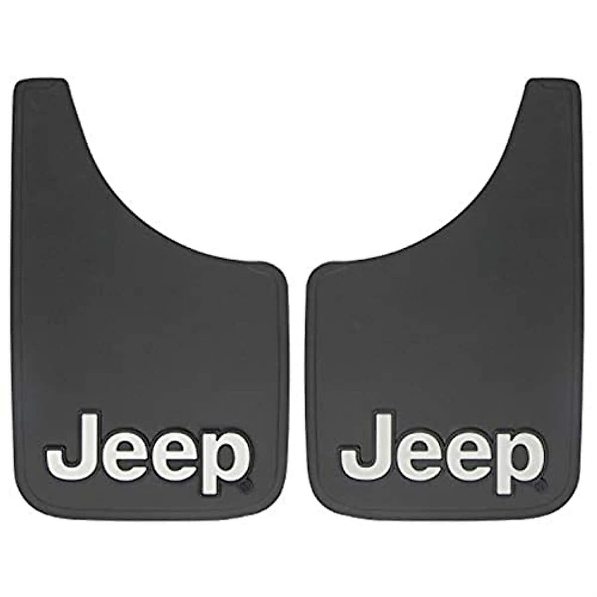 PLASTICOLOR Jeep 9x15 Mud Guards, 9" x 15" Mud Guards (000491R01)