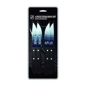 The Sports Vault NHL Seattle Kraken Steak Knives