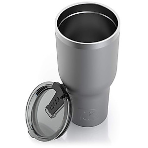 RTIC Double Wall Vacuum Insulated Tumbler, 40 oz, Graphite (40oz, Graphite)
