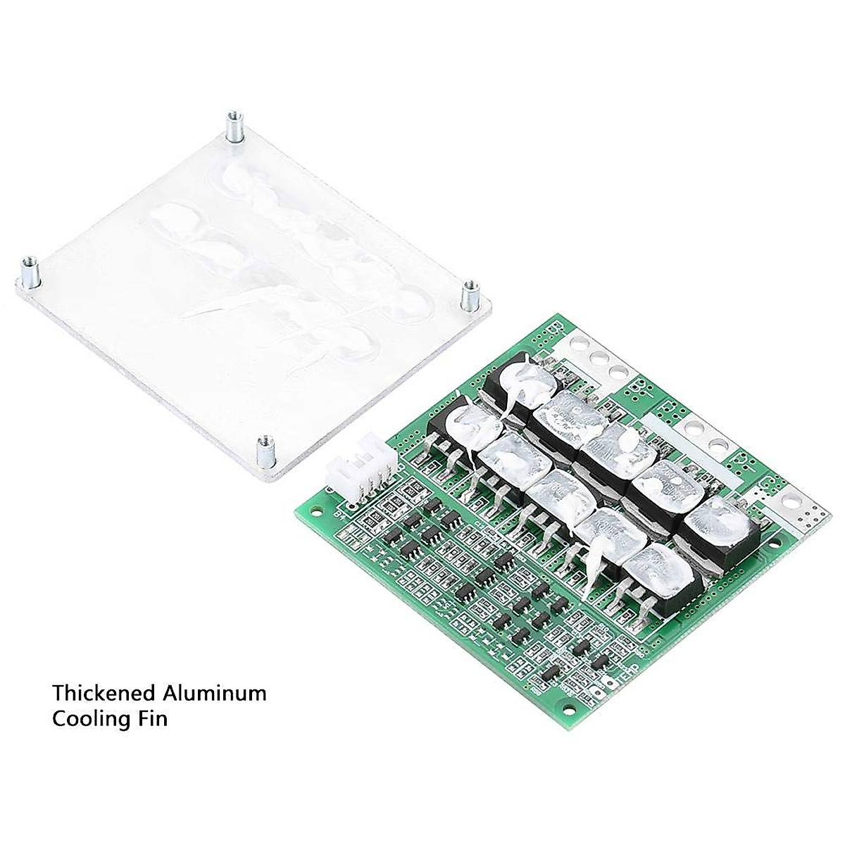 3S 12V 100A Lithium Battery Board, Charger BMS PCB Board with Balance Charging Current 10A for Household Industrial