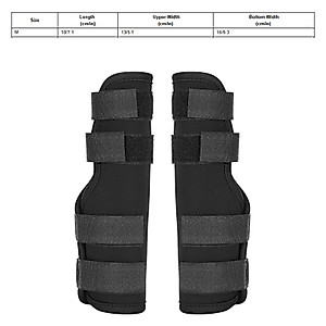 NOENNULL Dog Canine Leg Compression Brace Wrap Sleeve, Wounds, Braces, Heals, and Prevents Injuries and Sprains, Helps with Loss of Stability Caused by Arthritis (M)