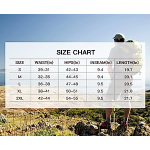 GuYongZ Men's Hiking Cargo Shorts Golf Work Casual Jogging Pants Quick Dry Outdoor with Multi Pocket Fishing Shorts for Men