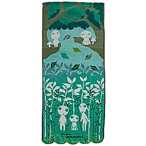 Marushin Studio Ghibli Princess Mononoke Face Towel Forest Kodama 34×80cm