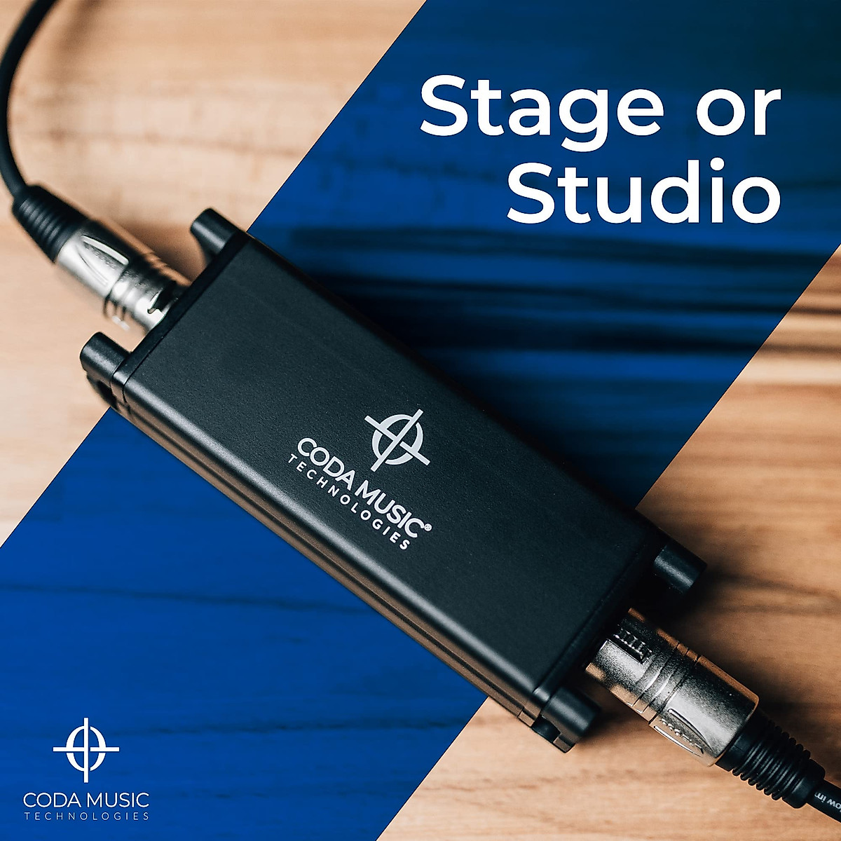 Coda MB-1 Microphone Preamp Audio Booster, Ultra-Clean Gain, Dynamic Mic Preamplifier for Studio or Home Recording, Livestream, Broadcast or Podcast - Single Channel