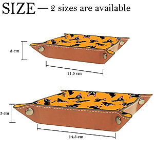 Feichanghao Cute Black Cat Dice Tray Dice Rolling Tray Holder Storage Box Dice Tray for RPG DND Table Games Dice Tray