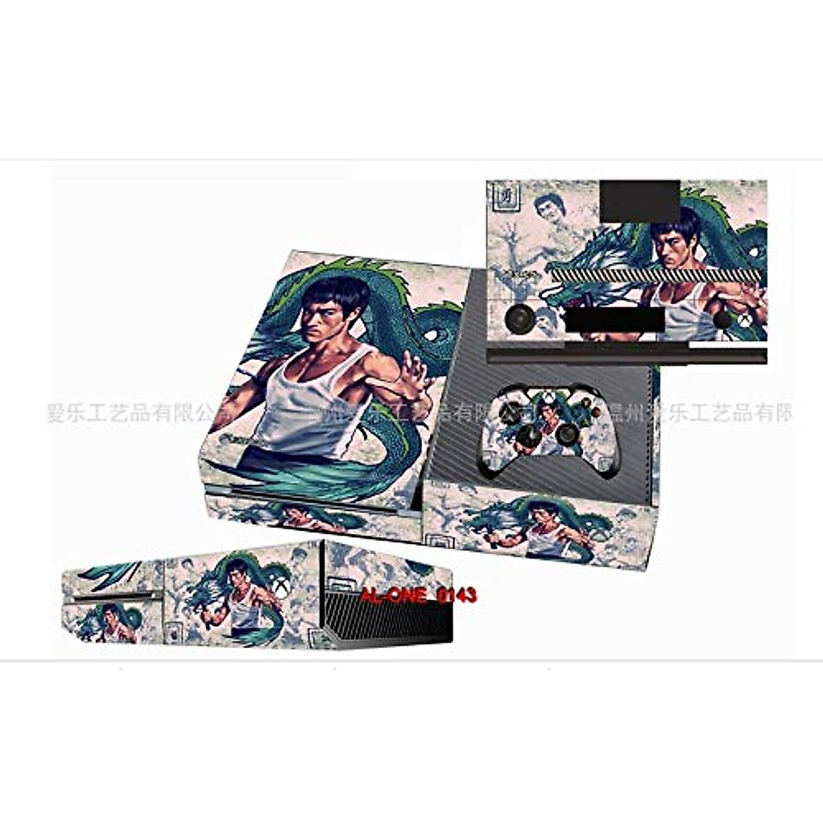 Vinyl Skin Decal Cover for Xbox-One Console Gamepad Controller Sticker Xbox one (Bruce)