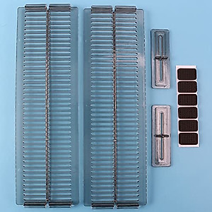 Sudemota 8 PCS Adjustable Drawer Dividers DIY Cabinet Partition Divider for Clutter Kitchen Cutlery Organizer Separator