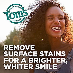 Tom's of Maine Fluoride-Free Antiplaque & Whitening Natural Toothpaste, Spearmint, 5.5 oz.
