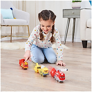 Mighty Express, Freight Nate Motorized Toy Train with Working Tool and Cargo Car, Kids Toys for Ages 3 and up,Multicolor