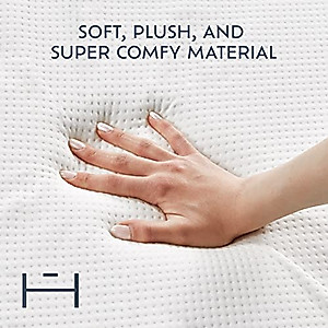 Heyward Premium Memory Foam Sofa Bed Replacement Mattress for Full Size Sleeper | 4.5” Inch | CertiPUR-US Certified | Washable Material w/Non-Slip Base | 73”L x 52”W x 4.5”H